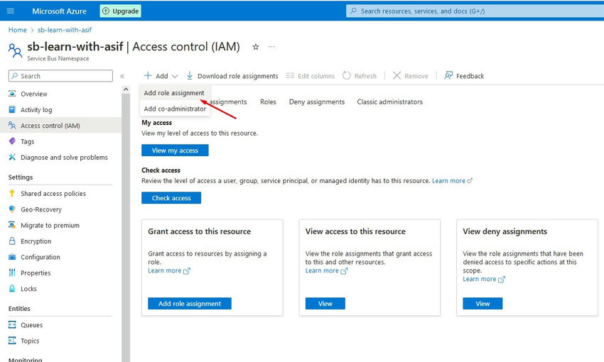 Rest Api To Send Messages To Azure Service Bus Topic Subscription